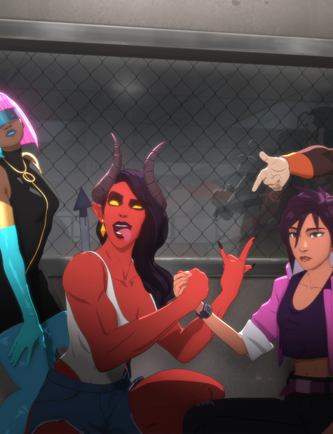 Chat with Dispatch RPG on Spicychat