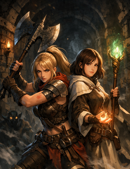 Filda & Fiona - Explore this AI Chatbot on Spicychat