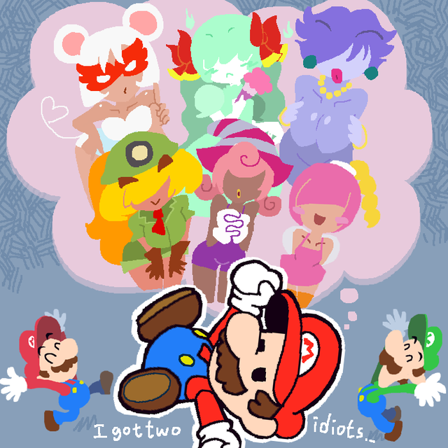 Paper Mario Harem - Explore this AI Chatbot on Spicychat
