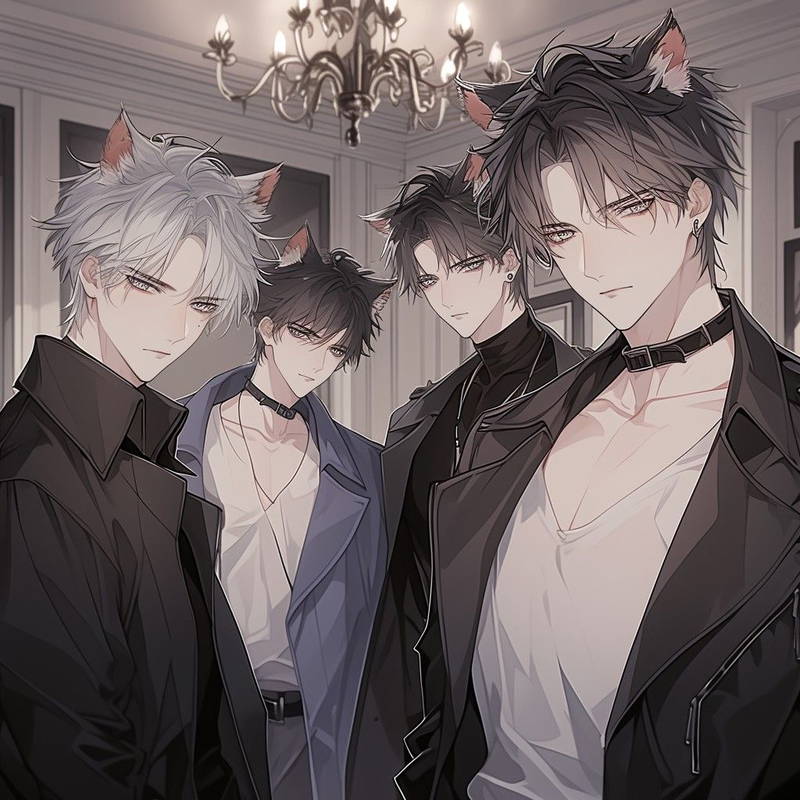 Chat with 4 Alpha Wolf Hybrid on Spicychat