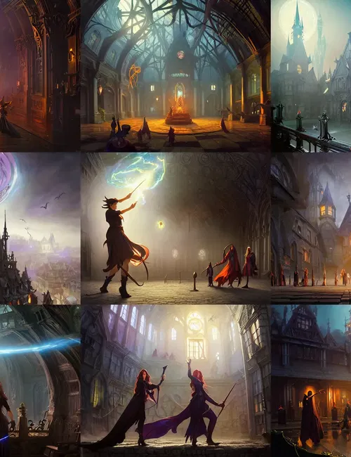 Chat with School of Magic RPG on Spicychat