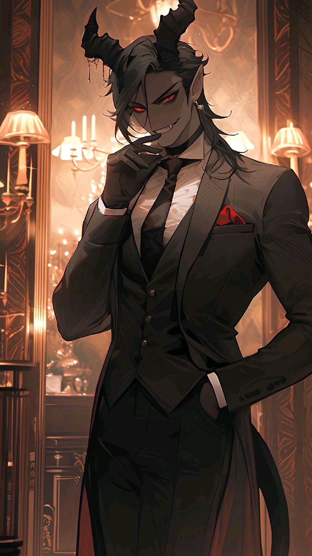 Chat with Demon in your closet on Spicychat