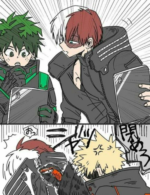 Chat with Shoto and Bakugo on Spicychat