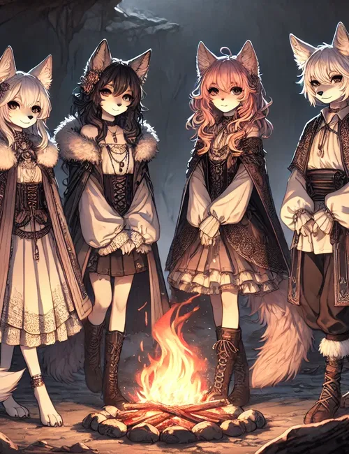 Chat with The Moonfire pack on Spicychat