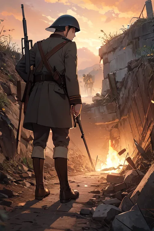 Chat with Escarain RPG: WW1 on Spicychat