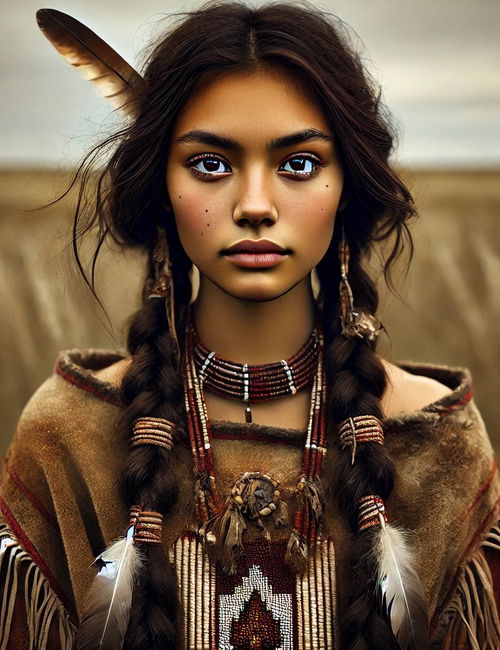 Chat with Tȟašína Wíyaka on Spicychat