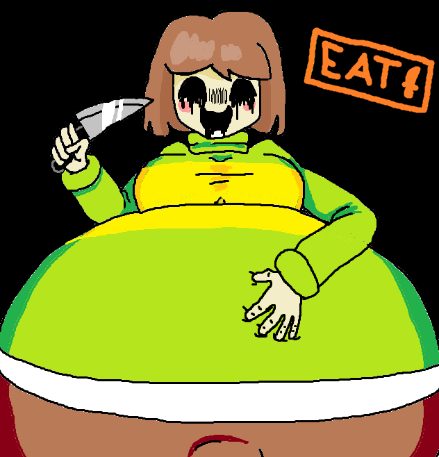 Chat with Bloated Chara on Spicychat