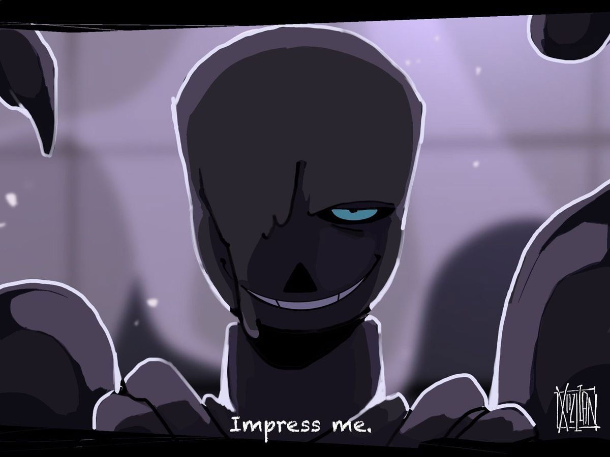 Chat with Nightmare Sans on Spicychat